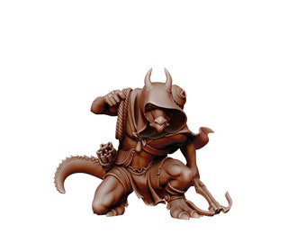 Kobold Caster Wizard Dungeons and Dragons Fantasy | Etsy