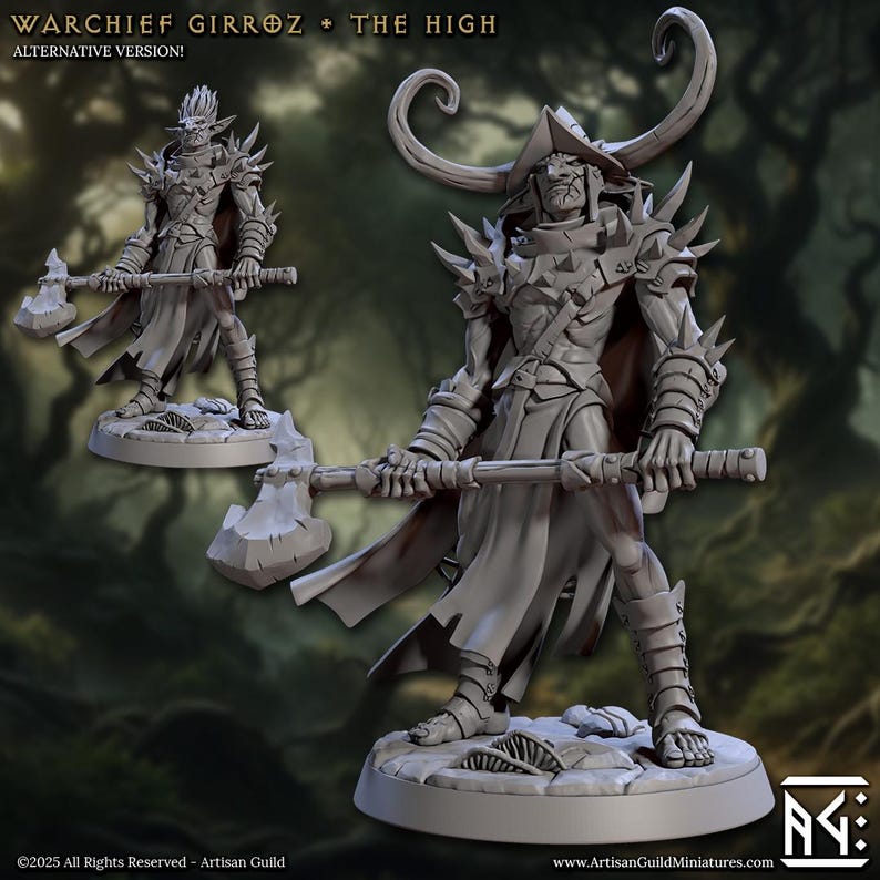 Hobgoblin Champion - Warchief Barbarian - Artisan Guild - Dungeons and ...