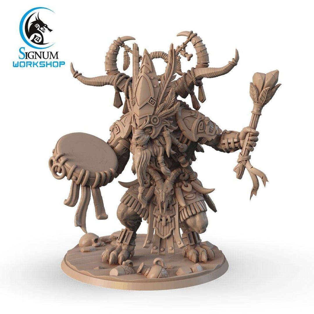 Mfalme - Leonin Shaman Druid - Signum Games - Fantasy Dungeons and ...