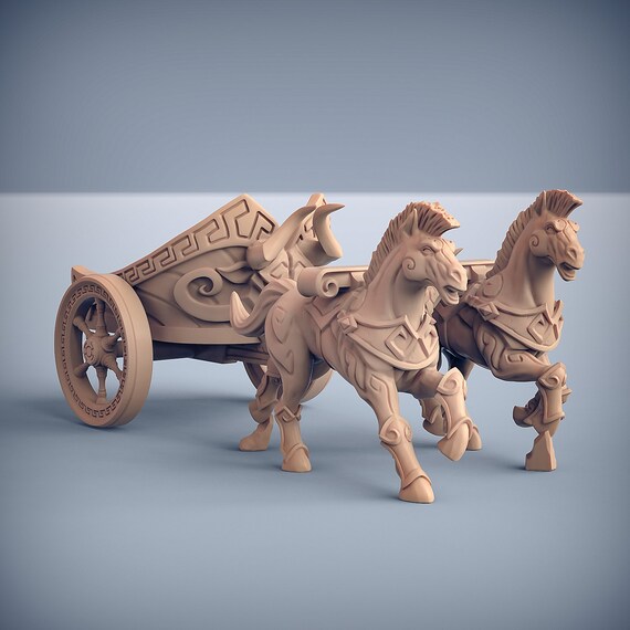 Chariot B Artisan Guild Fantasy Dungeons & Dragons Mini | Etsy