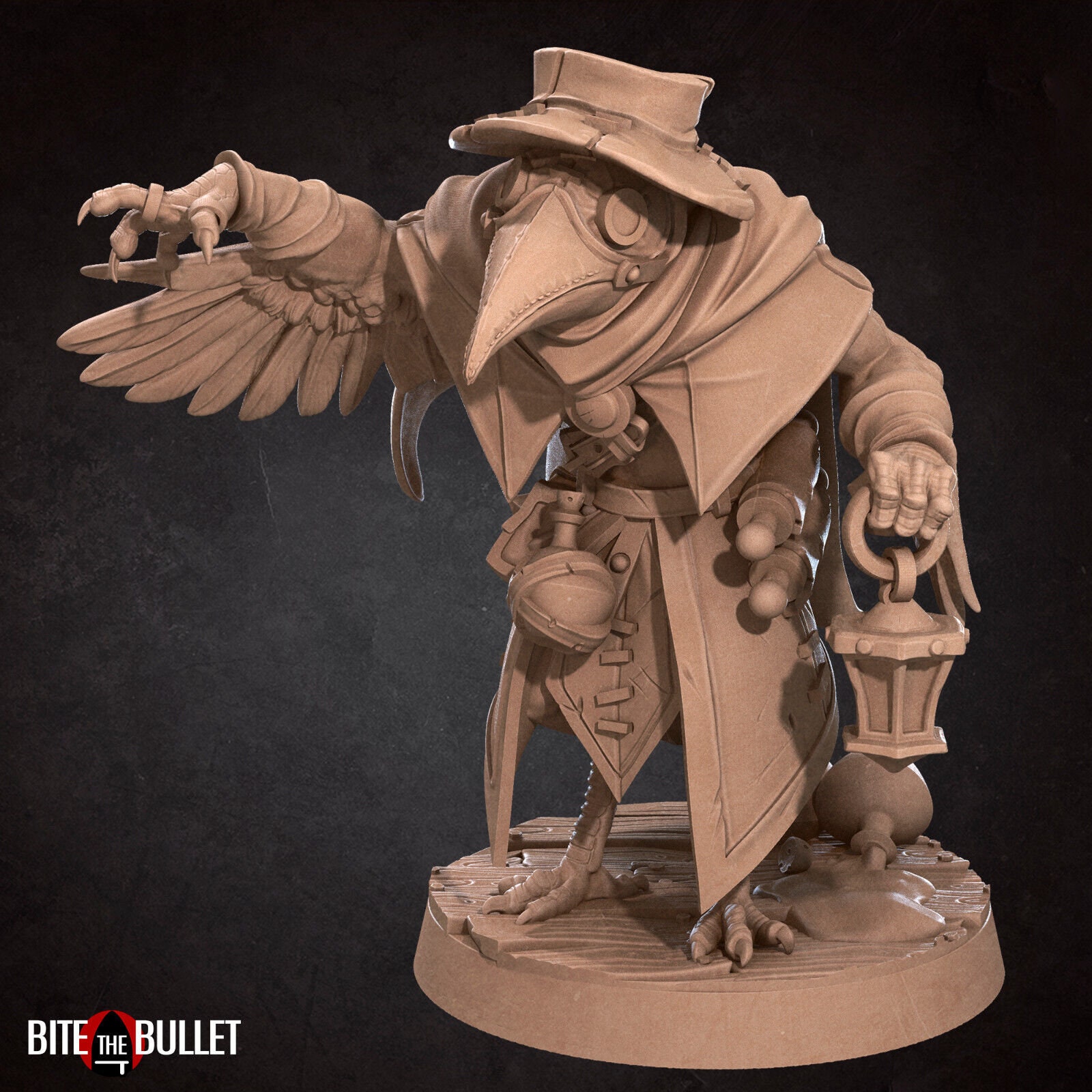 Jen Kenku Plague Doctor bite the Bullet 32mm Fantasy - Etsy Canada