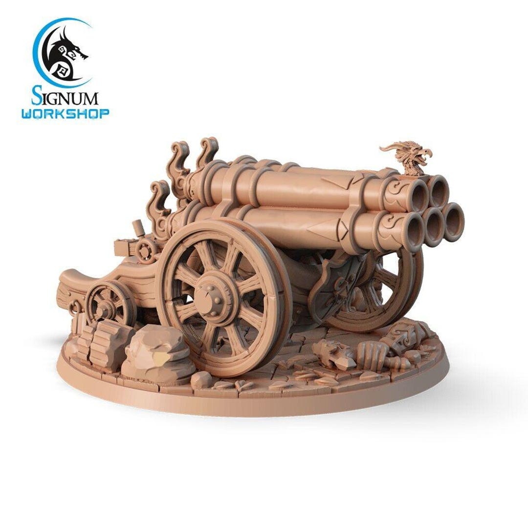 Firestorm Cannon Artillery Bombard - Signum Games - Fantasy Dungeons ...