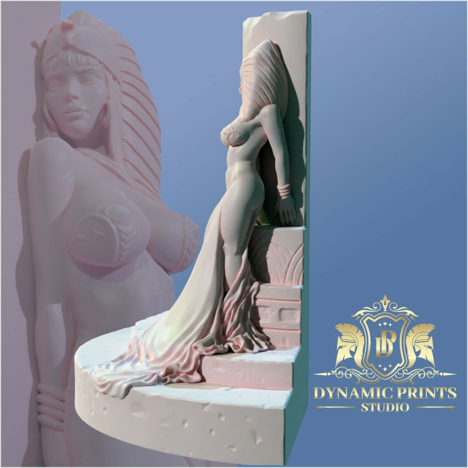 Egyptian Queen - Frank Frazetta - Dynamic Prints Exclusive 35mm Miniature Pinup - Etsy