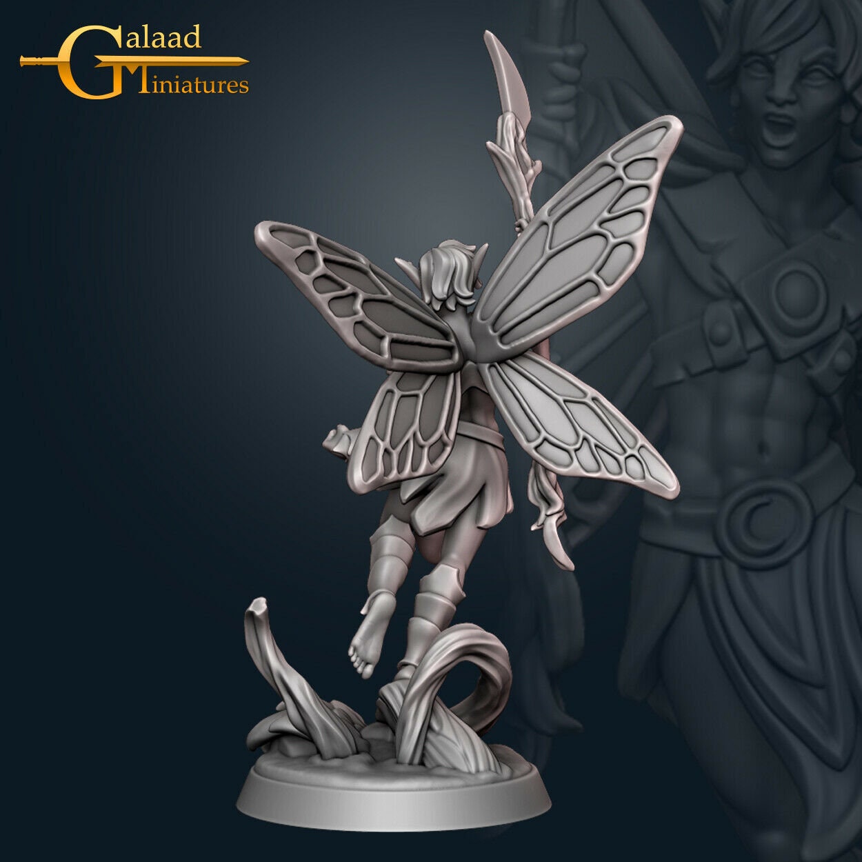 Fae Folk Fairy Faerie 03A - Galaad Miniatures - Fantasy Dungeons ...