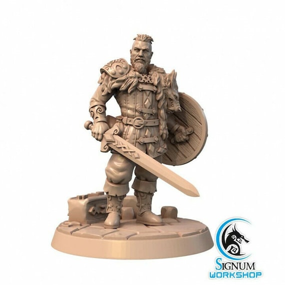 Harald Ragnar Viking Norse Signum Games Fantasy Dungeons | Etsy