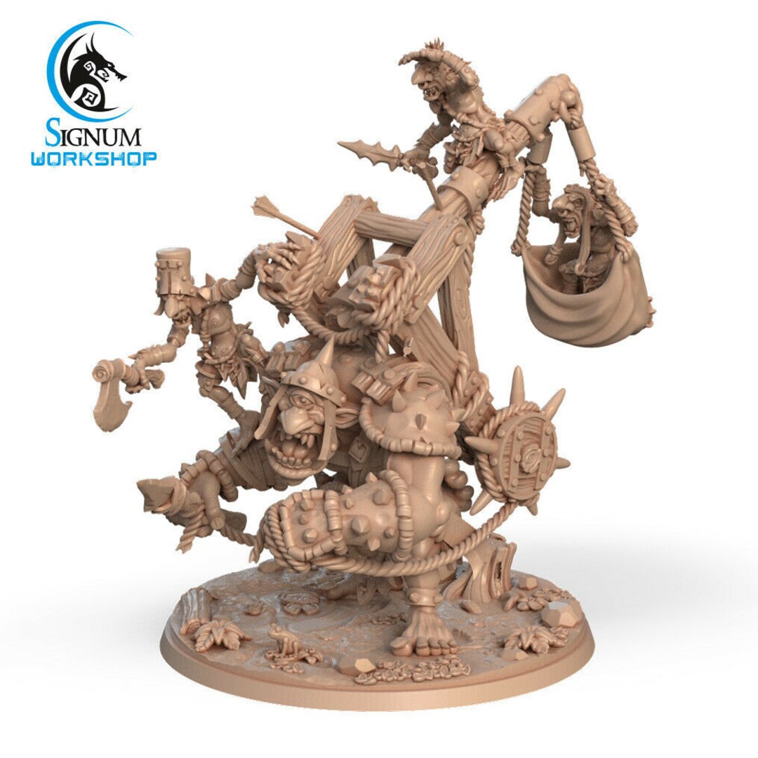 Sorm - Ogre Goblin Catapult - Signum Games - Fantasy Dungeons and ...