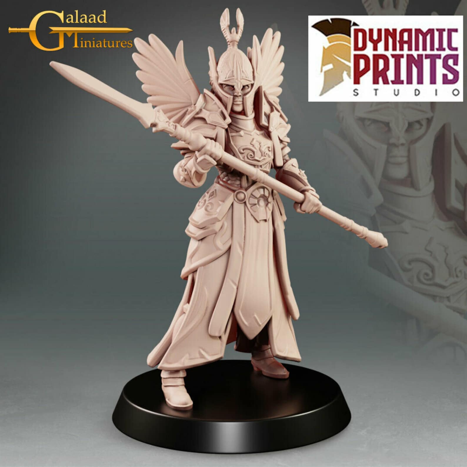 High Elf Guard Female - Galaad Miniatures - Fantasy Dungeons and ...