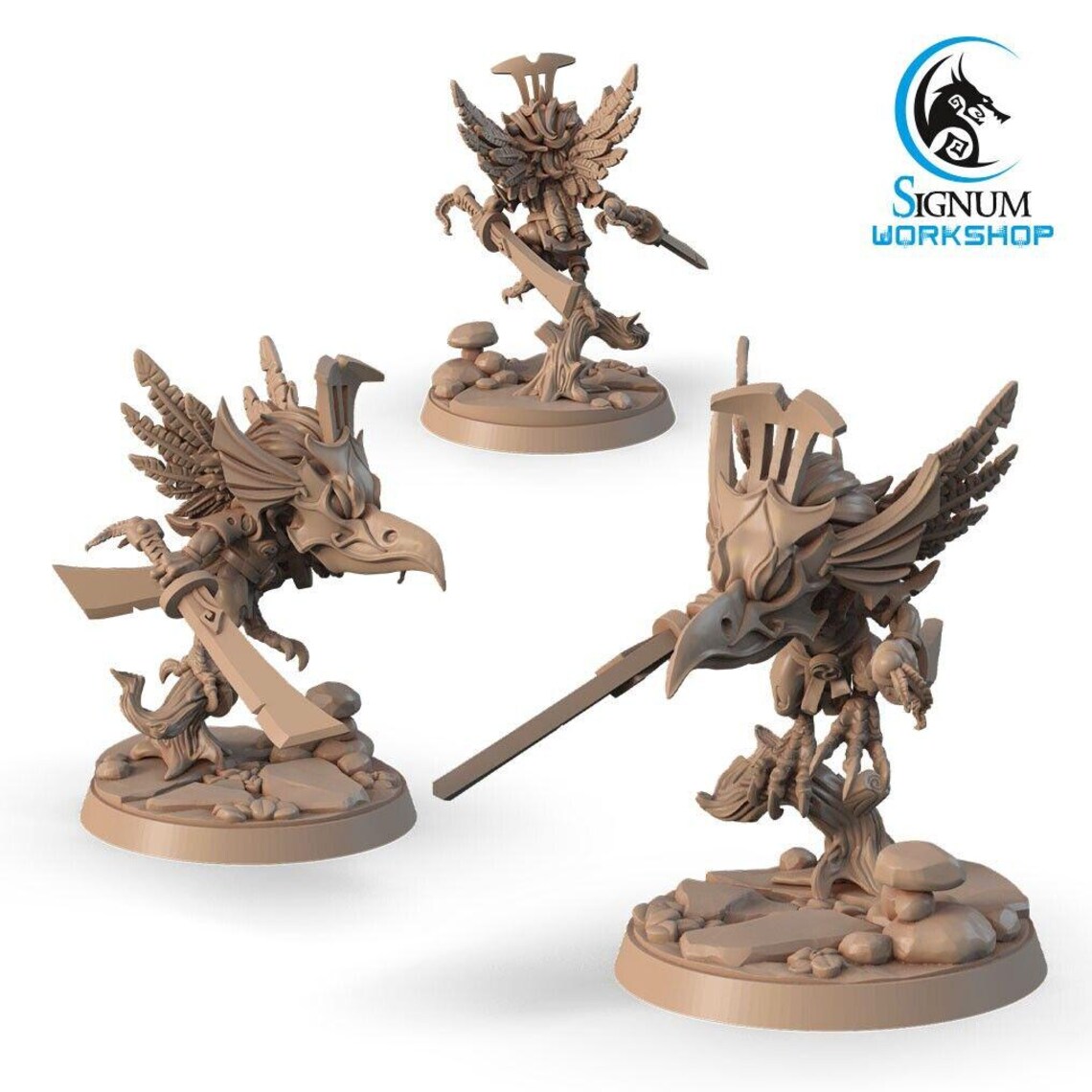 Tengu - Raven of Battle - Signum Games - Fantasy Dungeons and Dragons ...