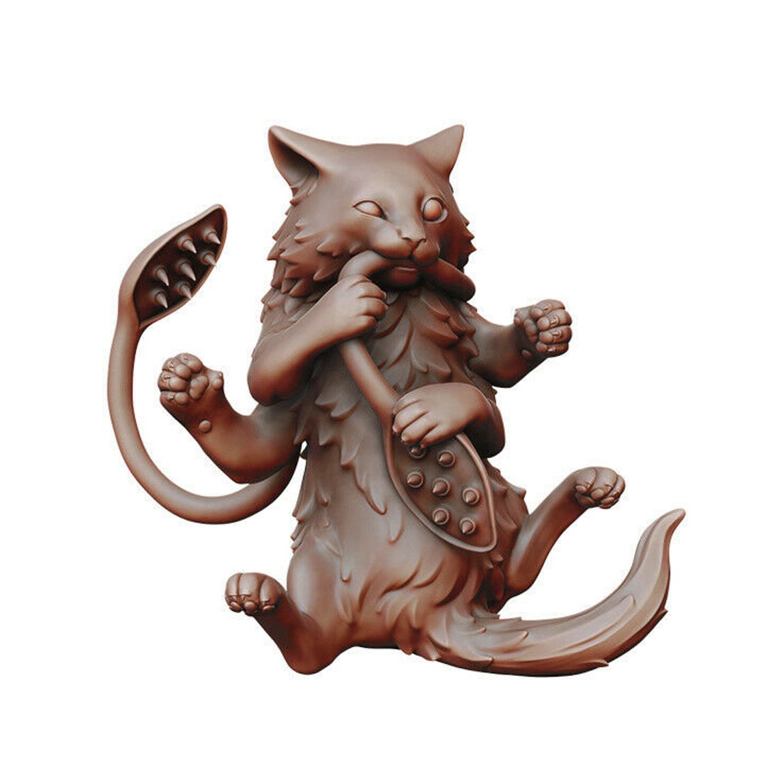 Baby Displacer Beast Miniature – Dungeons and Dragons RPG, 32mm - Etsy