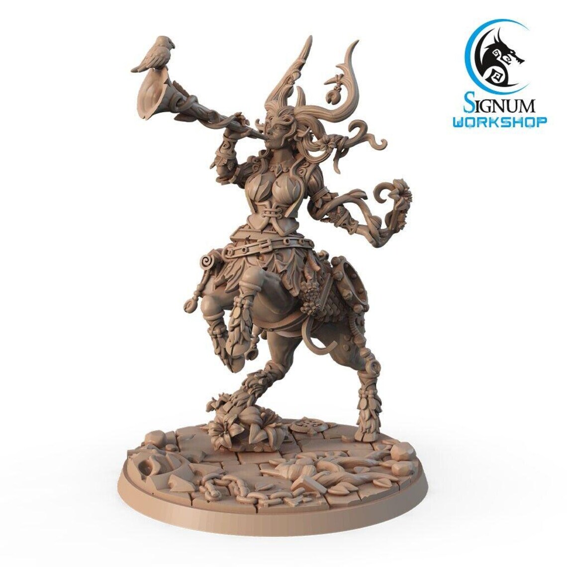 Centaur Bard Trumpet Musician Signum Games Fantasy Dungeons and Dragons ...