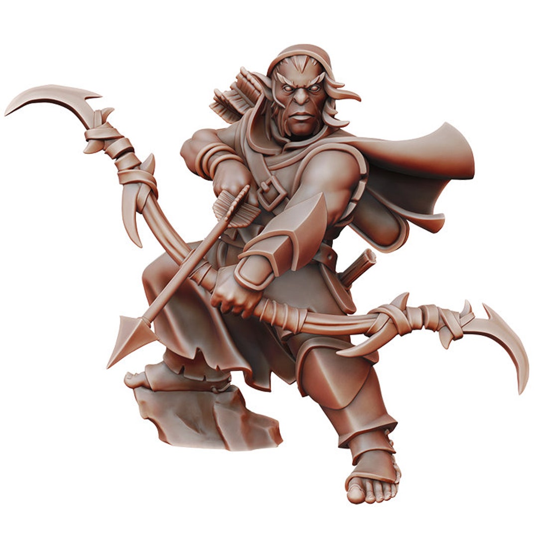 Hobgoblin Ranger Goblinoid - Dungeons and Dragons - Fantasy Miniature ...