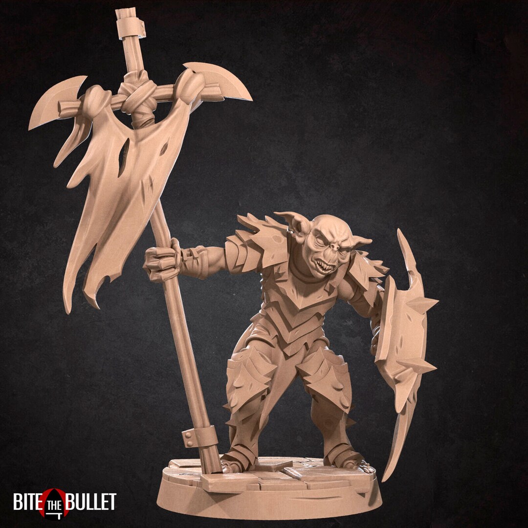 Orc / Goblin Banner Bite the Bullet Dungeons and Dragons - Etsy