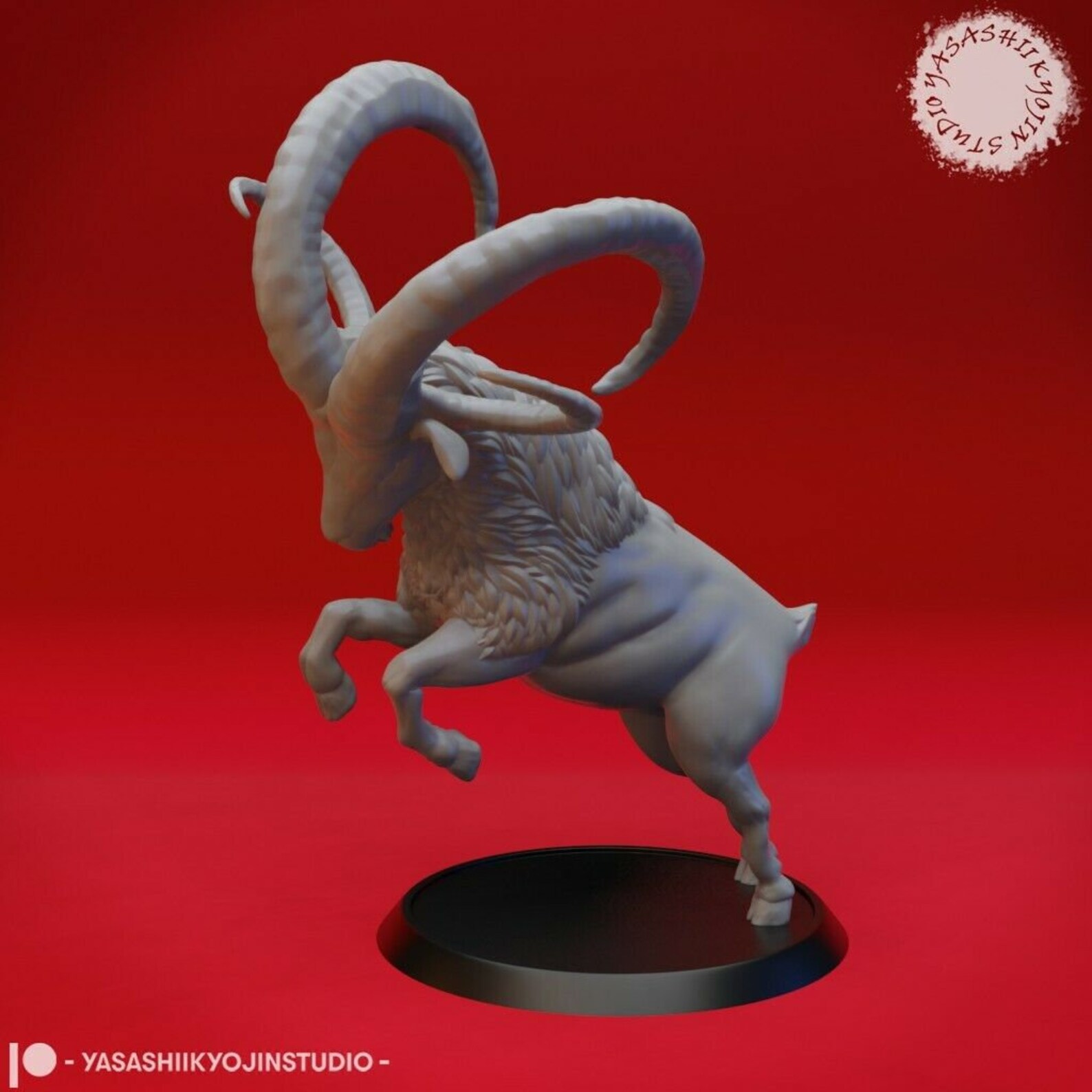Giant Goat Yasashii Monster Dungeons and Dragons 32mm - Etsy