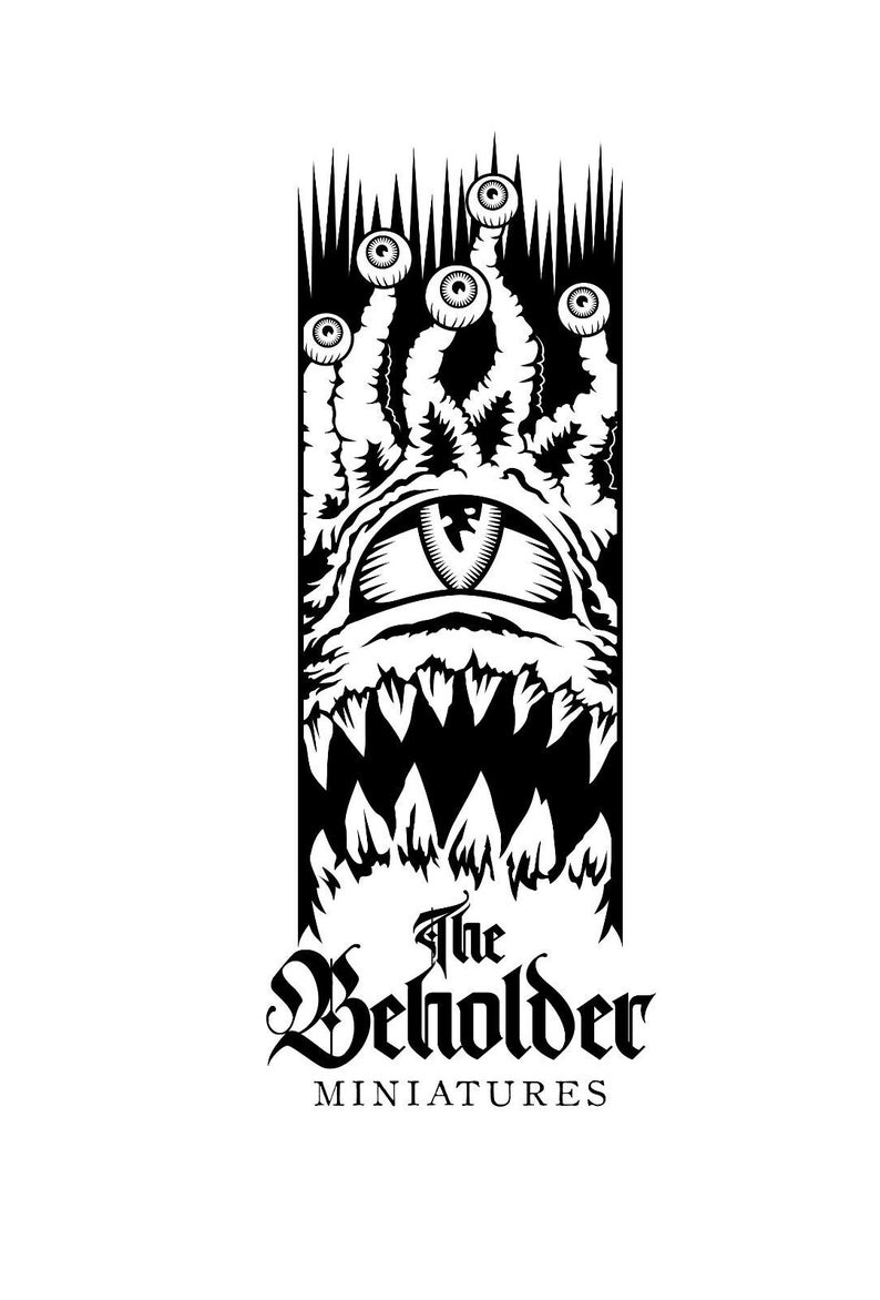 Orc Spear C - Fighter / Barbarian - Beholder Minatures - Dungeons and ...