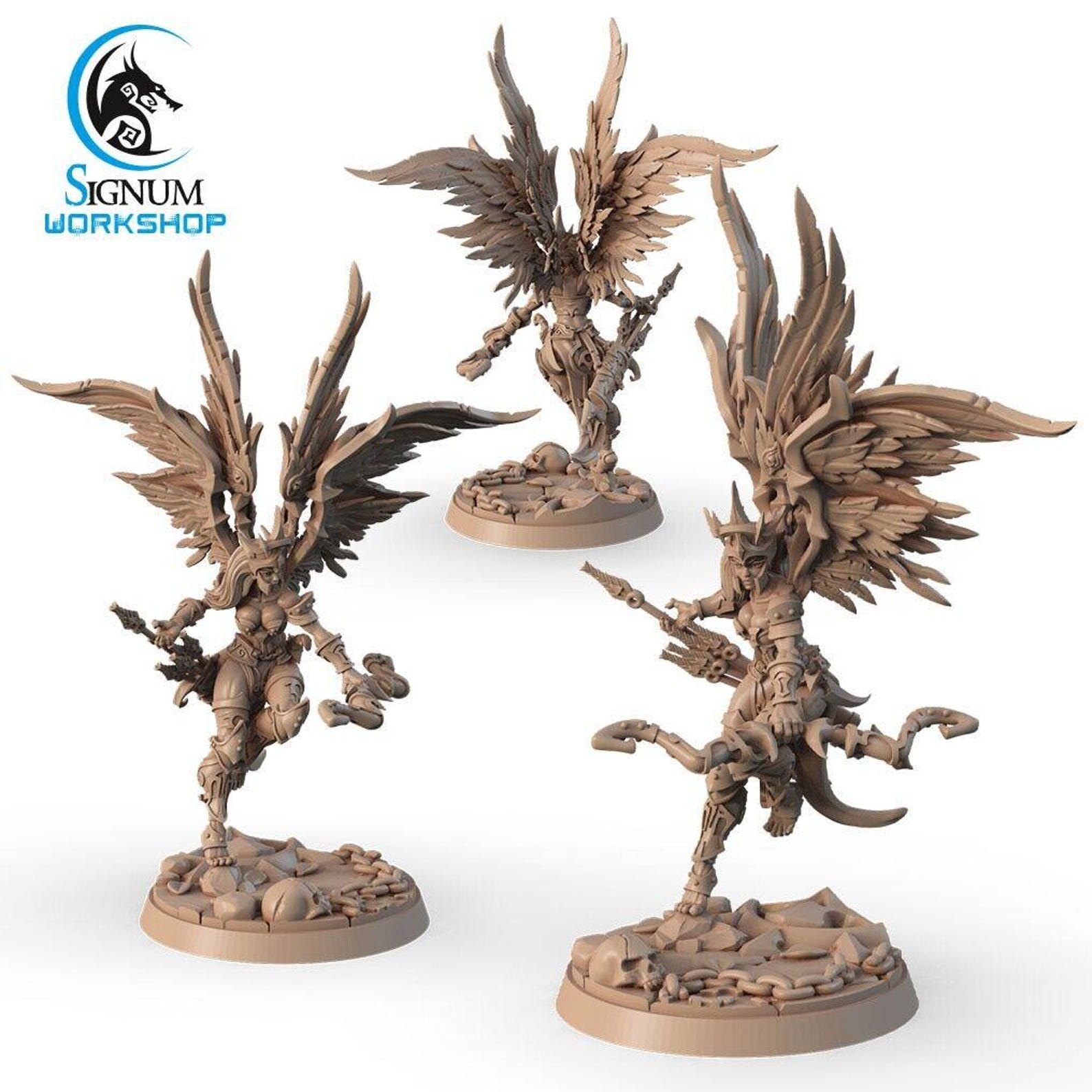 Celestial - Winged Scout Archer - Signum Games - Fantasy Dungeons and ...