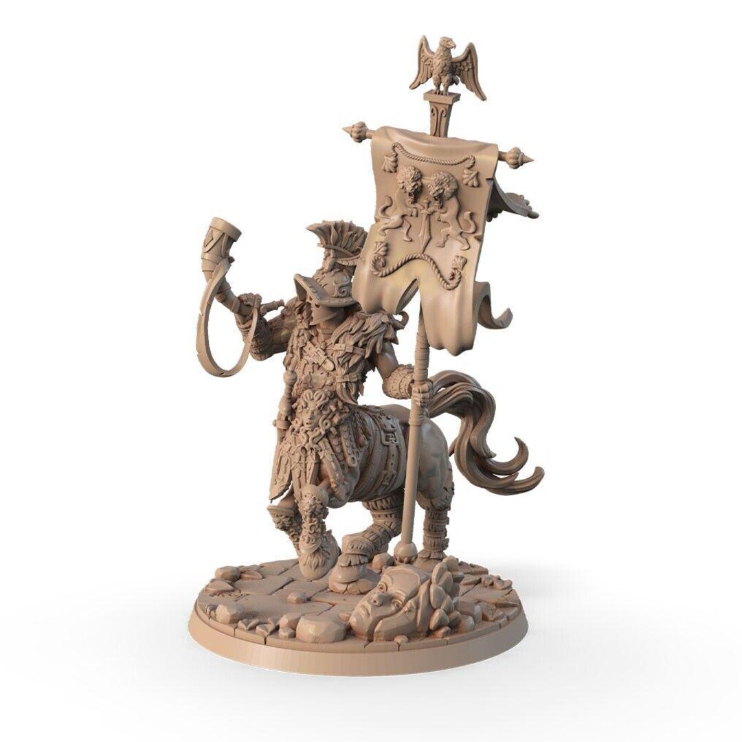 Centaur Gladiator - Bard Bannerman - Signum Games - Fantasy Dungeons ...