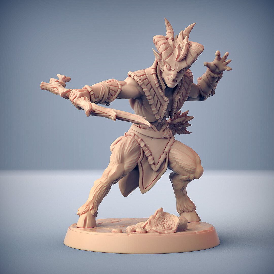 Fawn Satyr Ranger Rogue Artisan Guild Fantasy Dungeons and Dragons ...