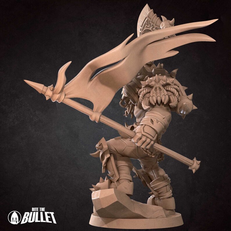 Orc Hero - Warrior / Fighter - Bite the Bullet - Dungeons and Dragons ...