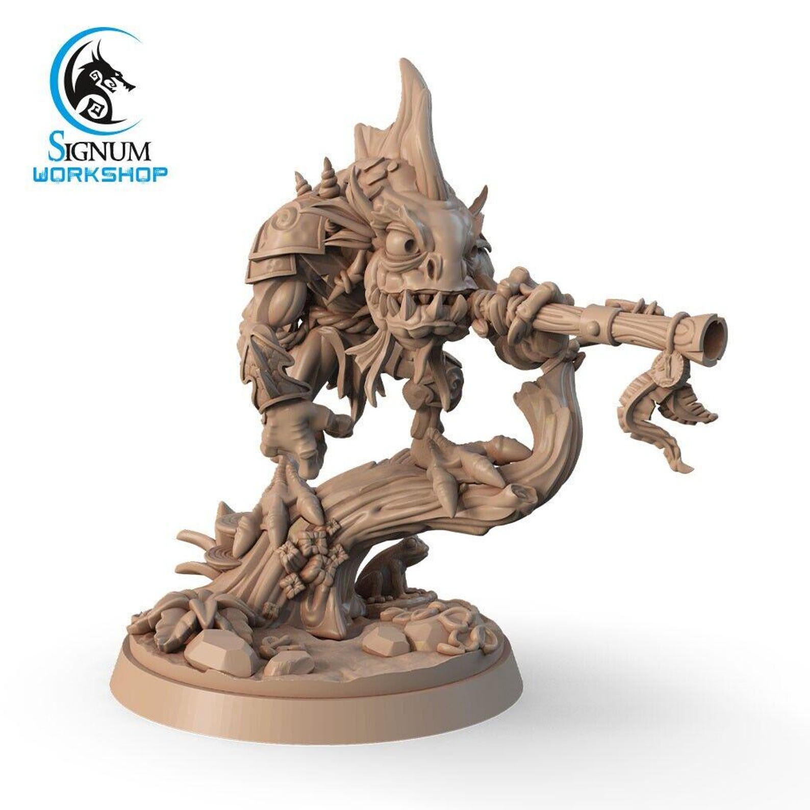 Ahoko Murloc Scout Ranger Signum Games Fantasy Dungeons and Dragons - Etsy