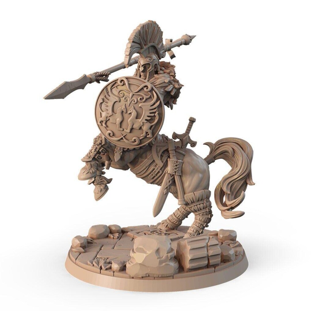 Centaur Gladiator - Spear & Shield - Signum Games - Fantasy Dungeons ...