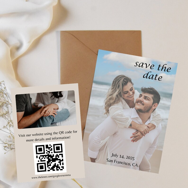 Save the Date Template, Printable Save the Date Card, Save the Day ...