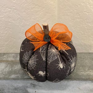 Handmade Fabric Pumpkins: Assorted Halloween Decor - Etsy