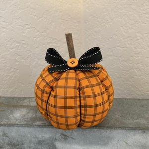 Handmade Fabric Pumpkins: Assorted Halloween Decor - Etsy