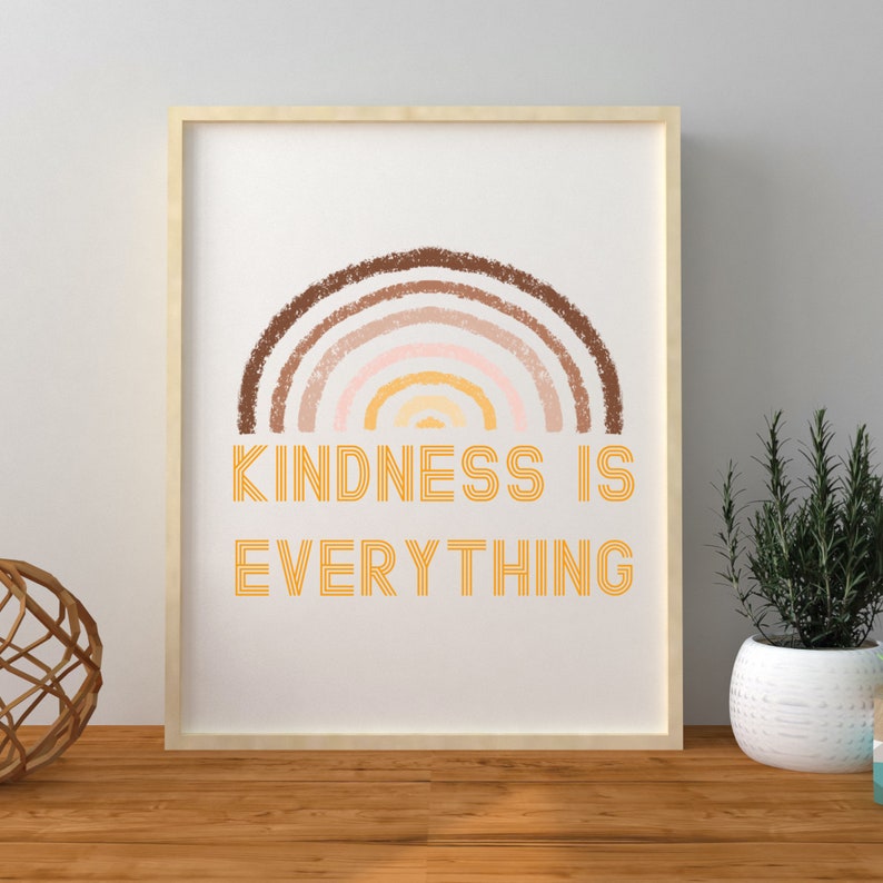 Equality Print, Kindness Matters, Kindness is Everything, Diversity ...