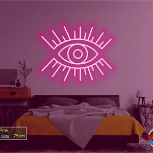 Evil Eye Neon Signs,party Decor Light Signs,event Lights,birthday Gifts ...