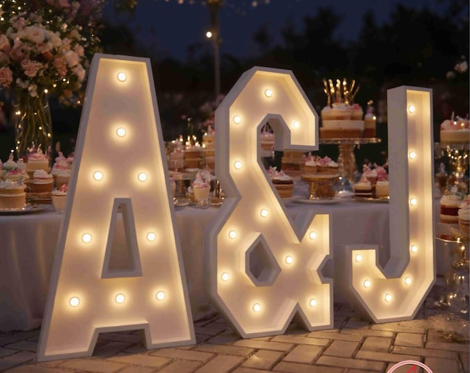 LOVE Wedding Decor Led Marquee Letters,personalized Wedding Gifts ...