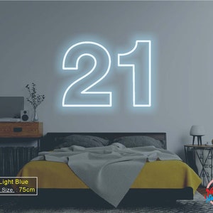 21 Neon Signs,party Decor Light Signs,event Lights,birthday Gifts ...