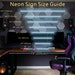 Custom Twitch Name Neon Sign - Personalized Streamer LED Light - Gamer ...