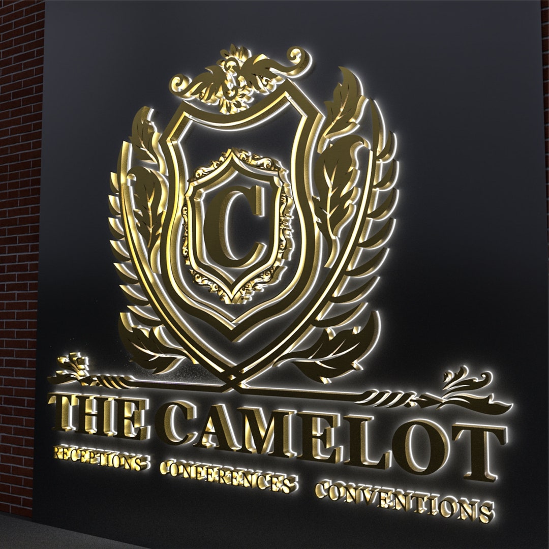 Modern Metal Led Letter,logo Sign for Business,3d Letter Light up Sign ...