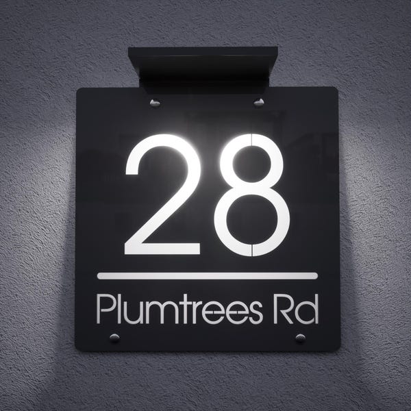 Led House Numbers - Etsy