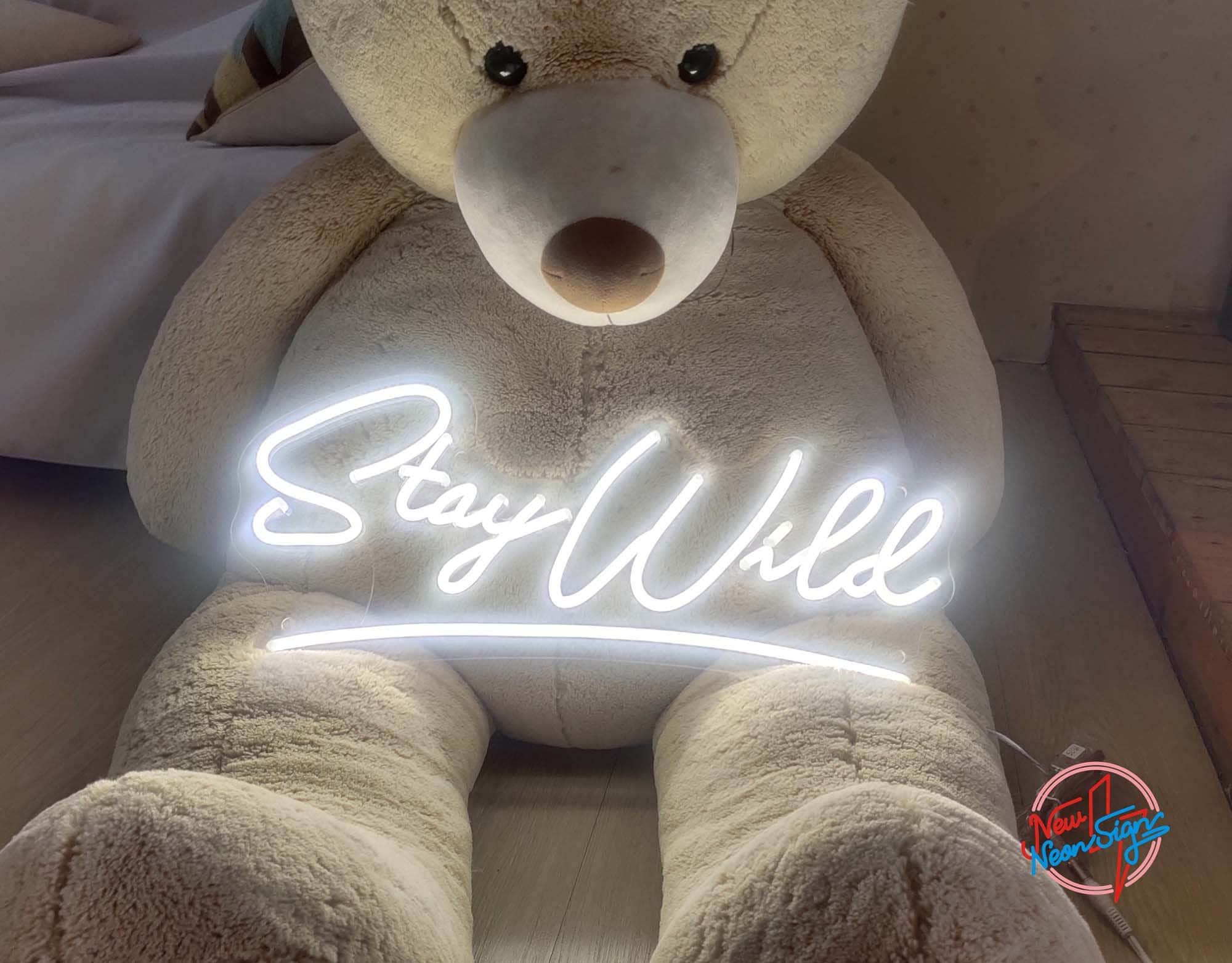 Stay Wild Neon Signsparty Decor Light Signsevent | Etsy