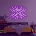 Evil Eye Neon Signsparty Decor Light Signsevent - Etsy