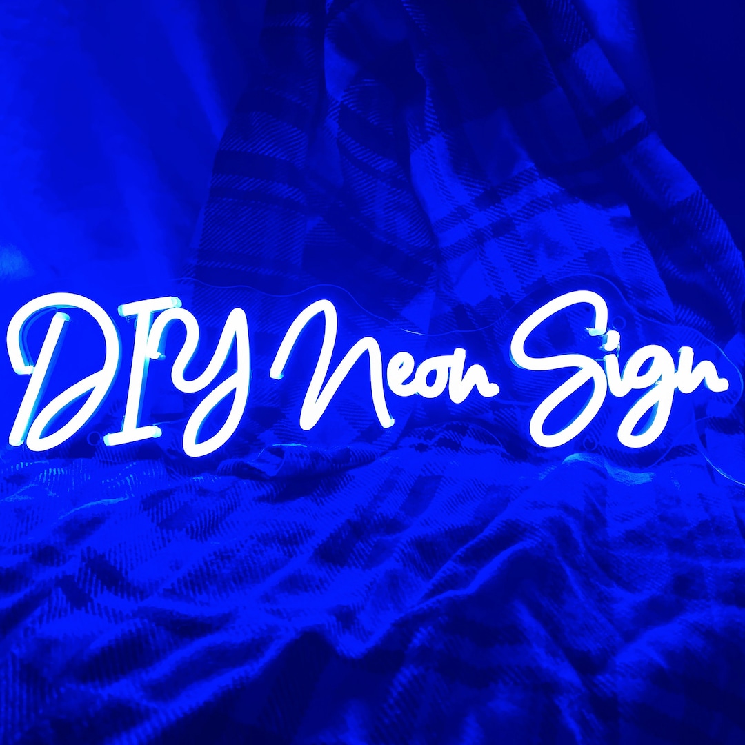 NEON SIGN CUSTOM, Name Neon Light With Est Year,neon Wedding Sign ...