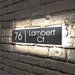 Modern Address Led Light up Sign,waterproof Address Sign,wall Led ...