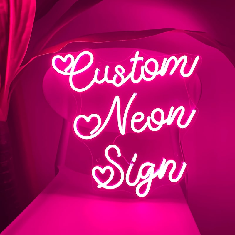 Custom Neon Cafe Sign - Etsy