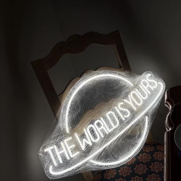 Custom Neon Sign Business Logo - Personalized UV LED Light - 3D Acrylic ...