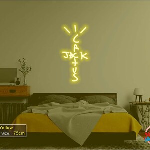 CACTUS JACK Neon Signsparty Decor Light Signsevent - Etsy