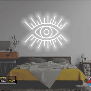 Evil Eye Neon Signs,party Decor Light Signs,event Lights,birthday Gifts ...