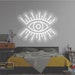 Evil Eye Neon Signsparty Decor Light Signsevent - Etsy
