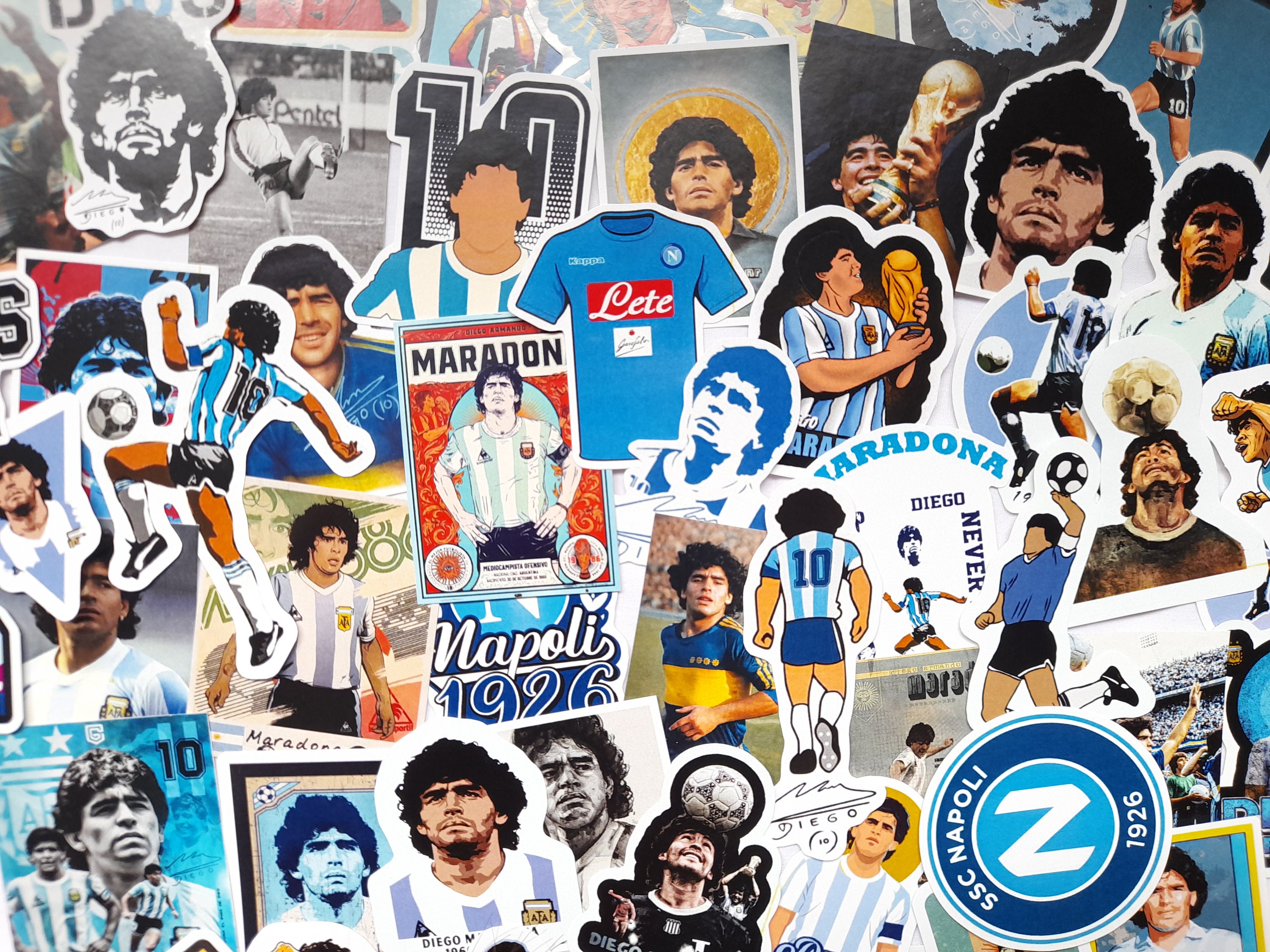 50pcs Hand of God Diego Maradona World Cup Winner Argentinian Goat ...