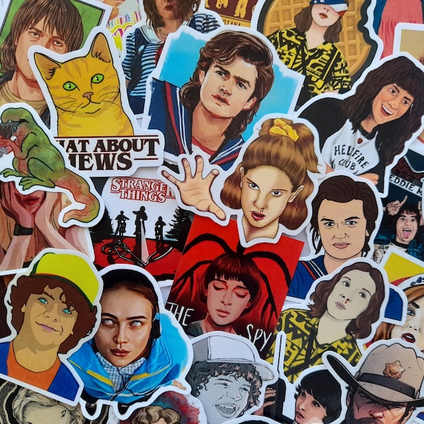Stranger things stickers - Etsy