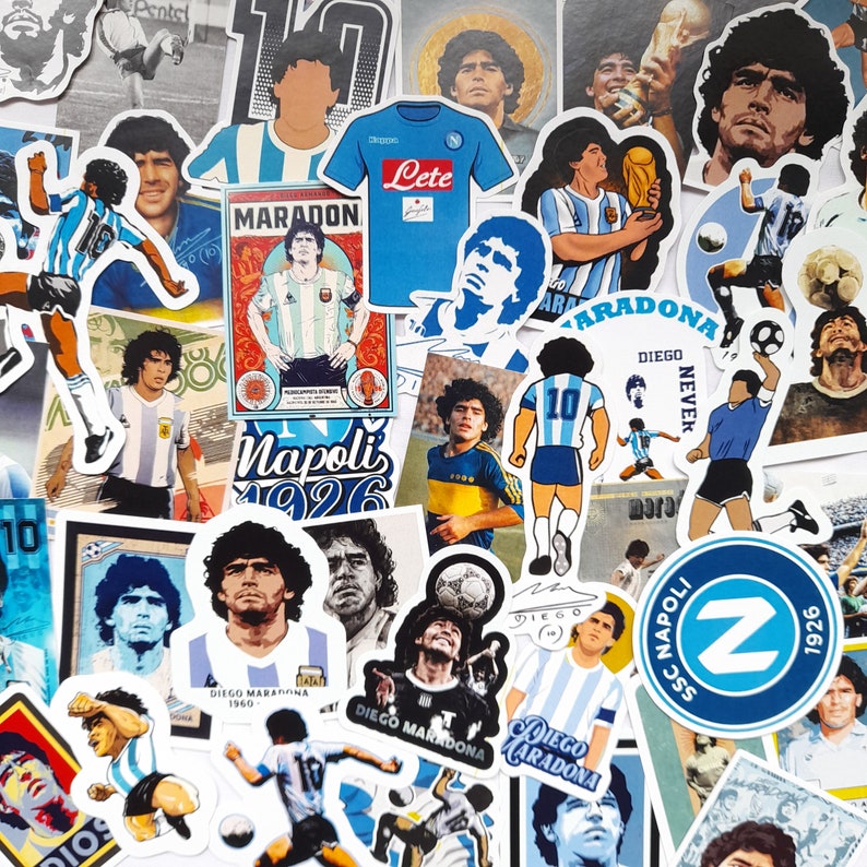 50pcs Hand of God Diego Maradona World Cup Winner Argentinian Goat ...