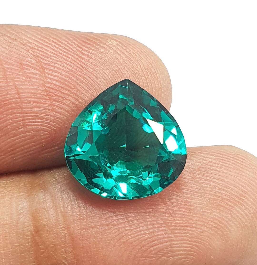 9.64 Ct Flawless Paraiba Spinel Pear Cut Bluish Green Paraiba Spinel ...