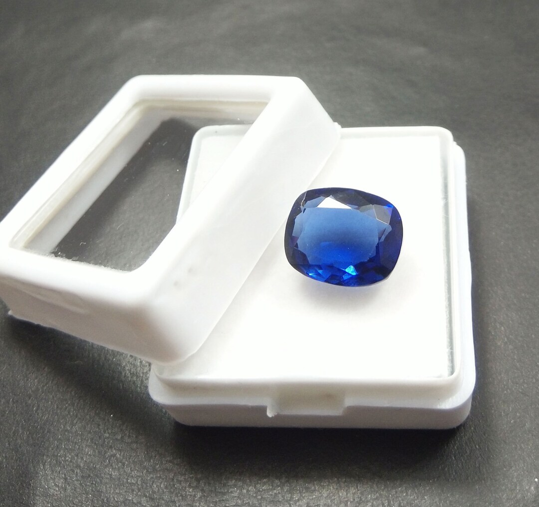 7.30 Ct Gorgeous Blue Tanzanite Gemstone Cushion Cut Tanzanite Loose ...