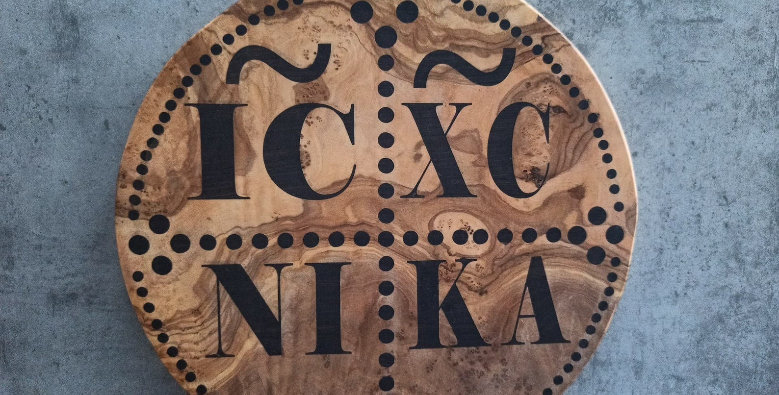 ICXC NIKA Greek Orthodox Wood Prayer Sign A Unique Add on - Etsy