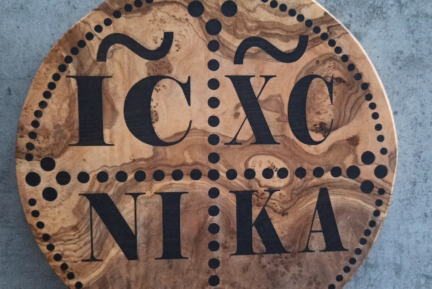 ICXC NIKA Greek Orthodox Wood Prayer Sign A Unique Add on - Etsy